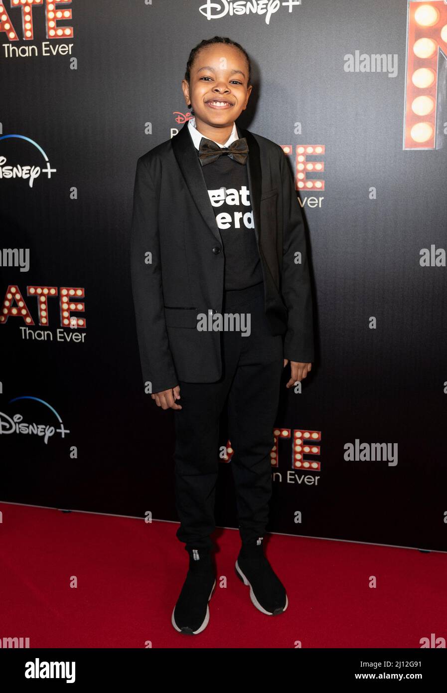 New York, United States. 21st Mar, 2022. Walter Russell III attends ...