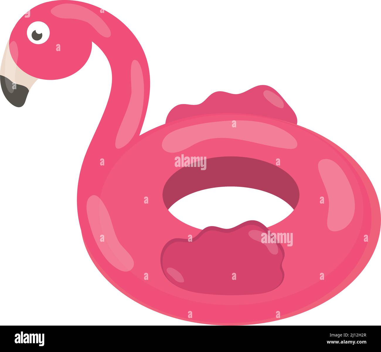 flamingo float icon Stock Vector Image & Art - Alamy