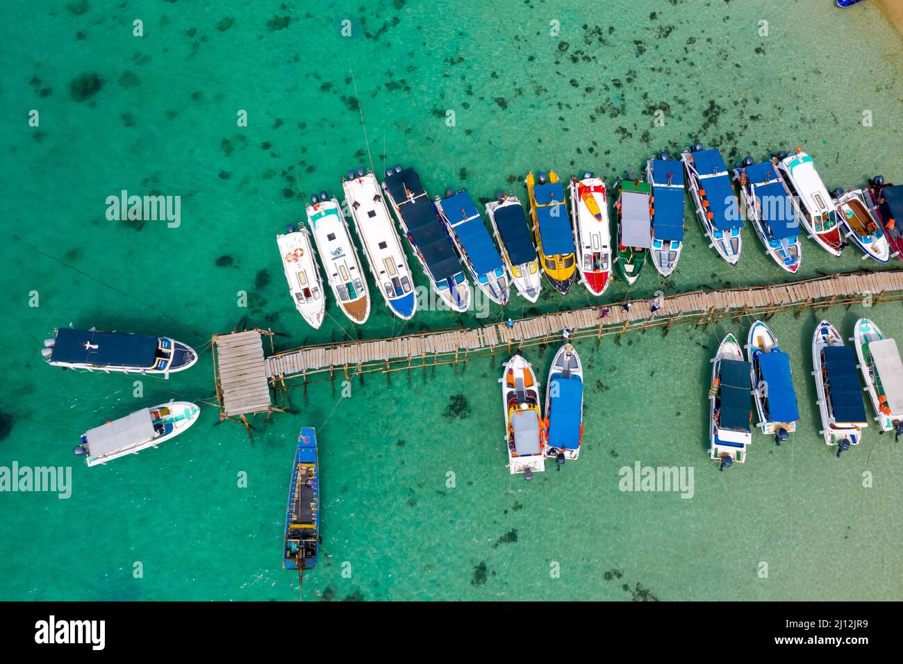 Panoramic beautiful beach Hon May Rut in Phu Quoc island, Vietnam Stock ...