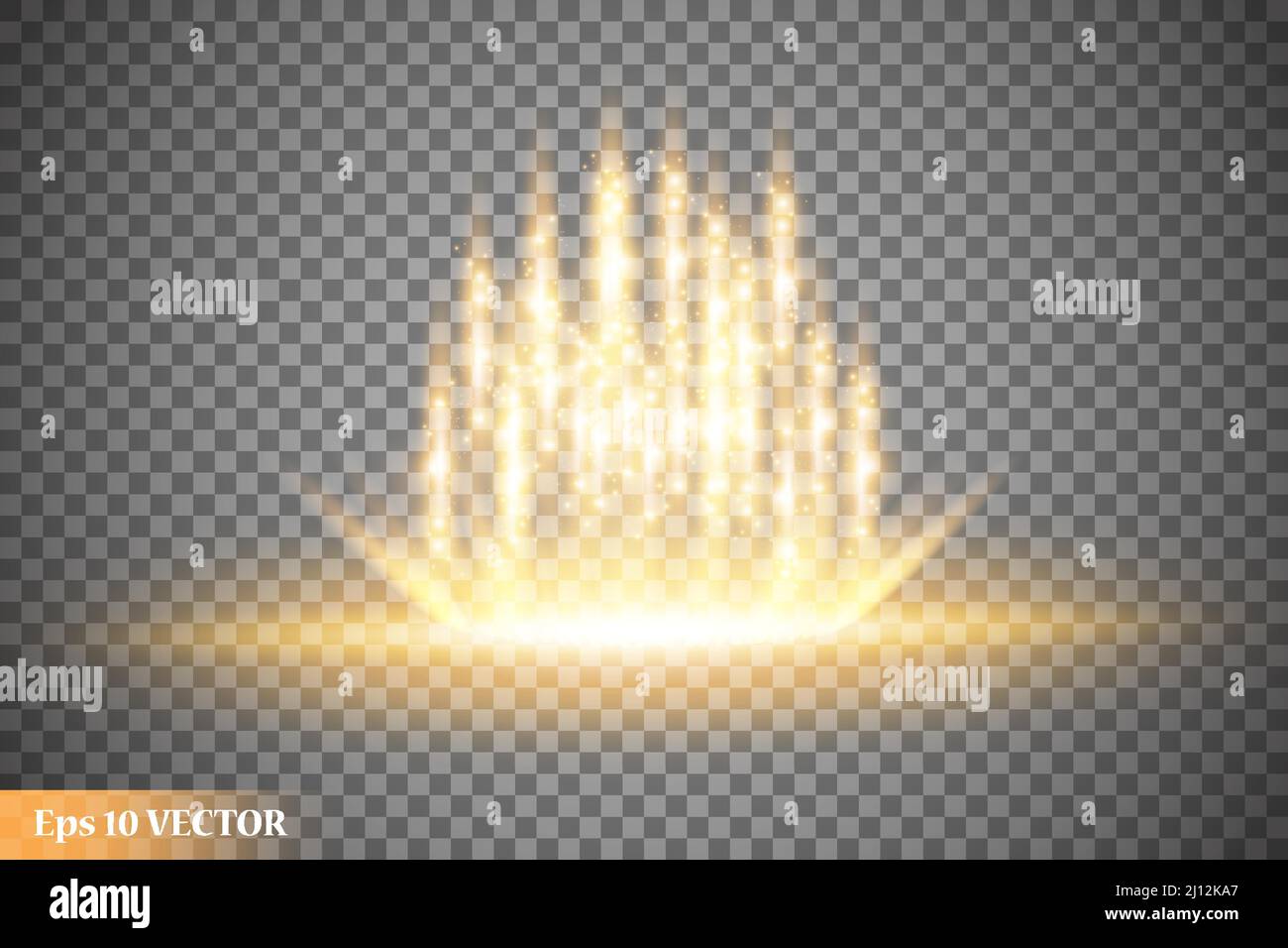 Magic fantasy portal. Futuristic teleport. Light effect. Blue candles ...