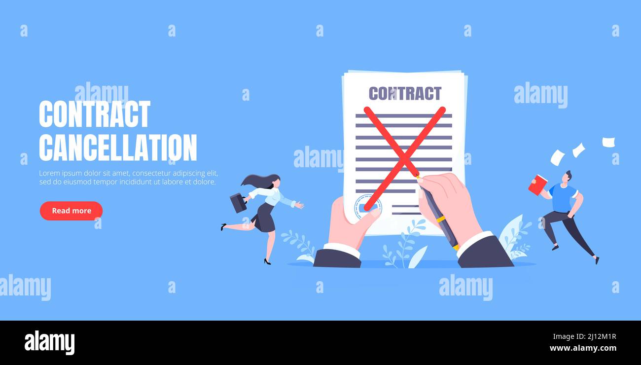 Employment termination form Stock Vector Images - Alamy