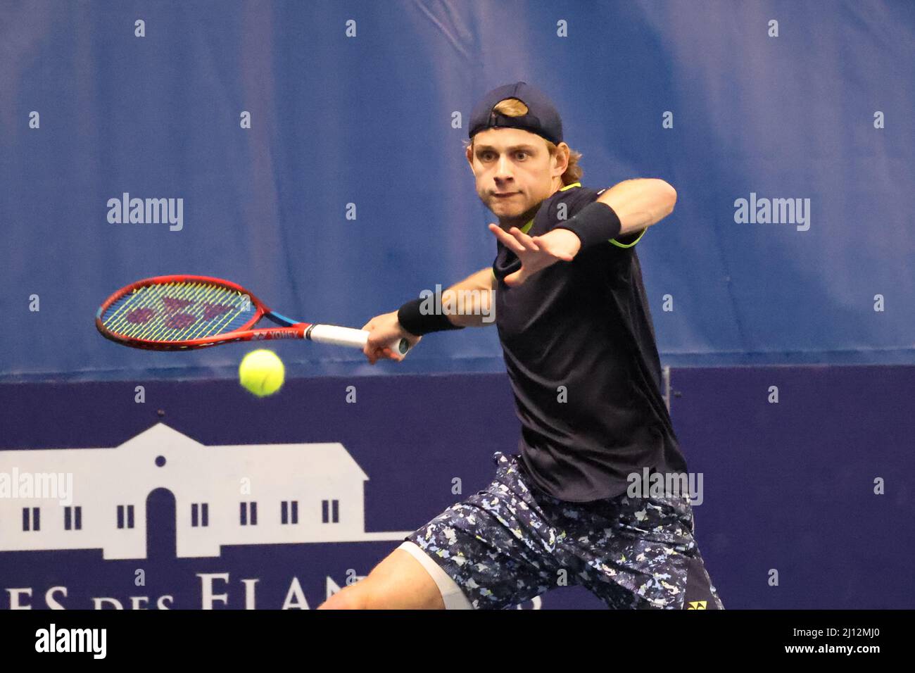 Zizou Bergs during the Play In Challenger 2022, ATP Challenger Tour ...