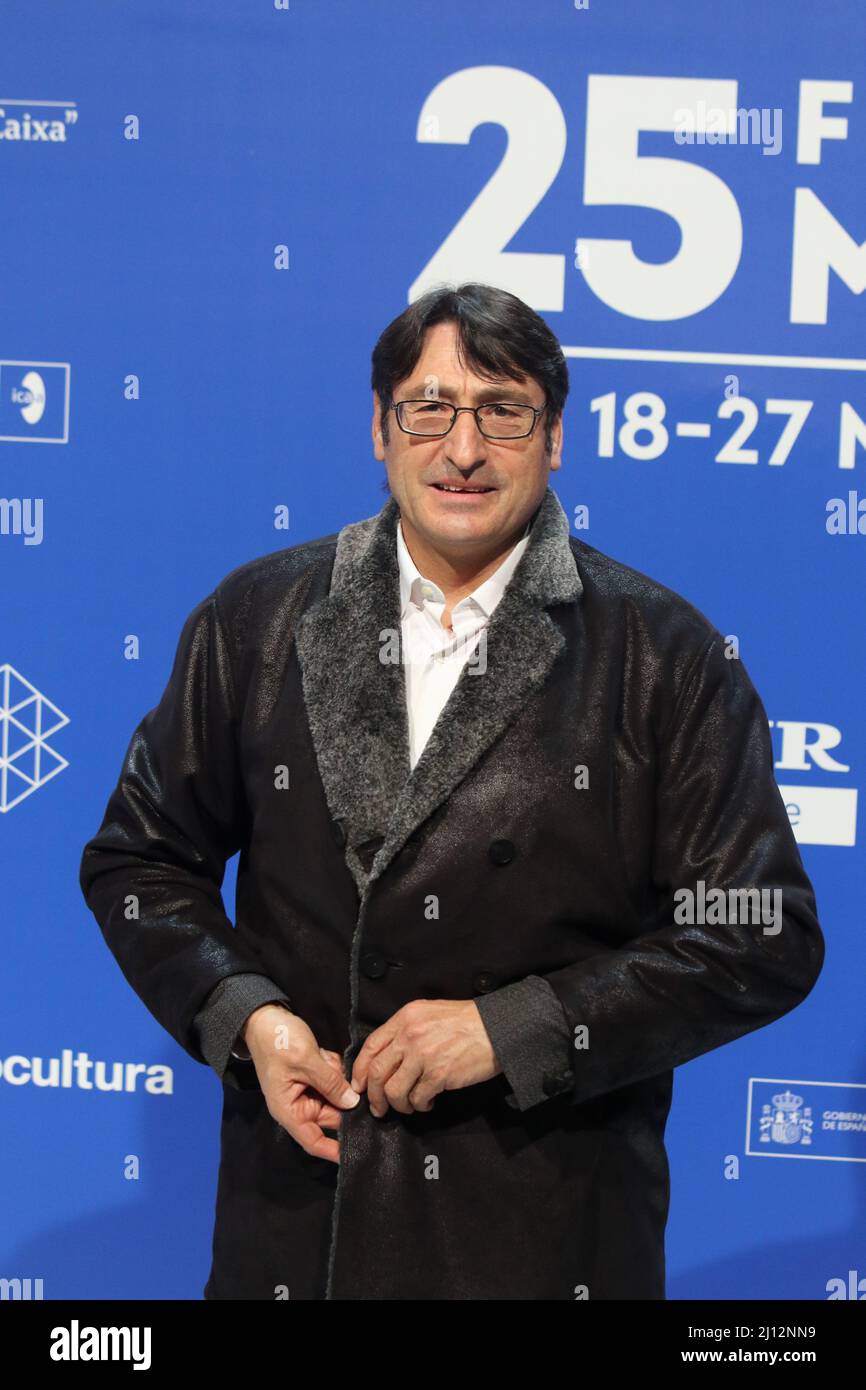 March 21, 2022: March 21, 2022 (malaga) Carmelo Gomez in the photocall ...