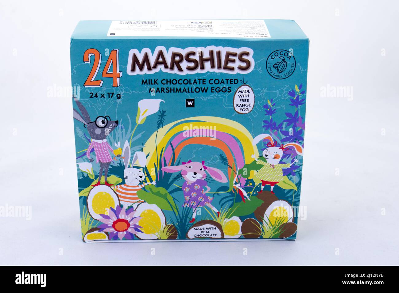 Johannesburg, South Africa - a box of Marshies chocolate covered ...