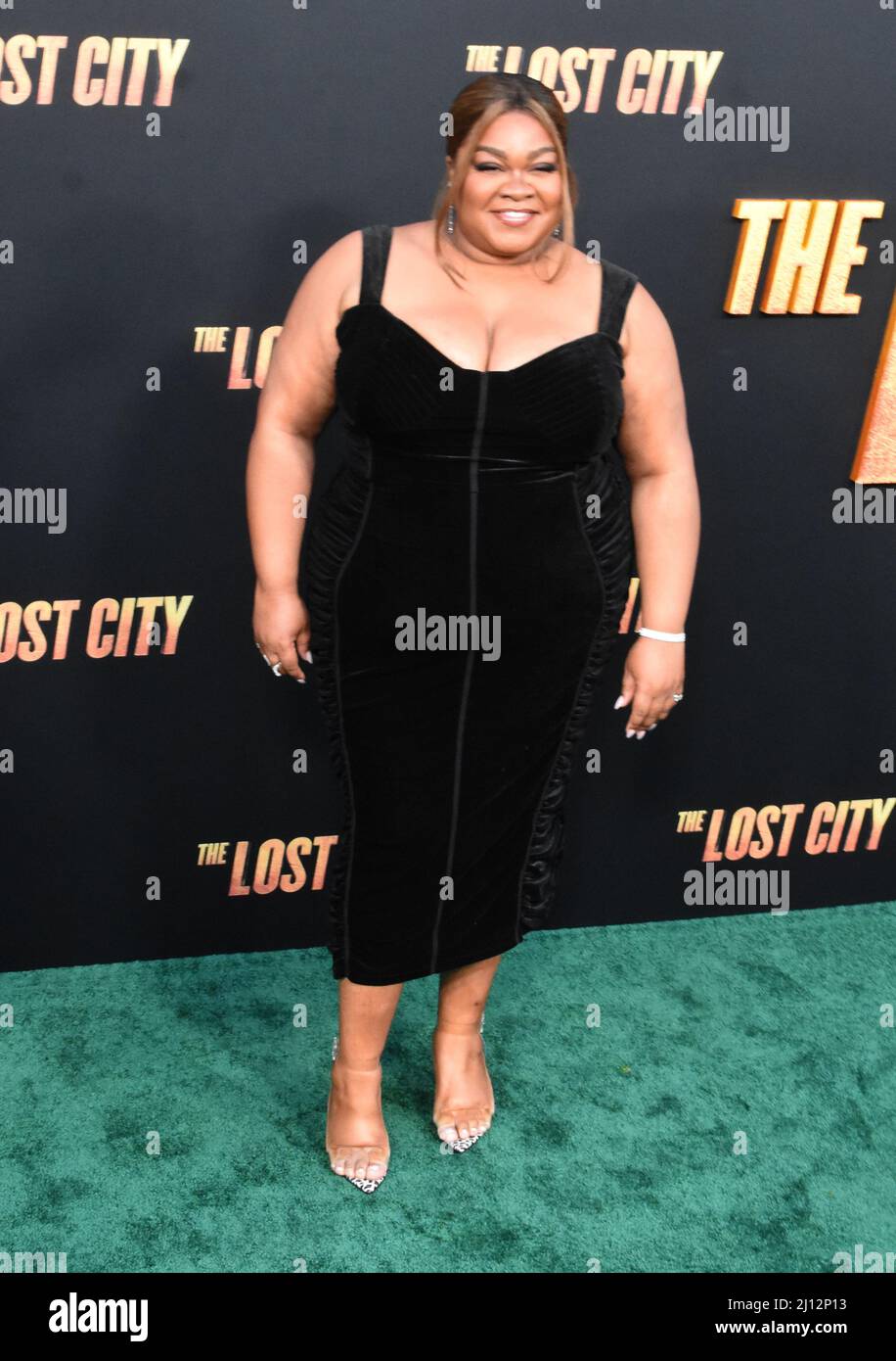 Los Angeles, California, USA 21st March 2022 Actress Da'Vine Joy ...