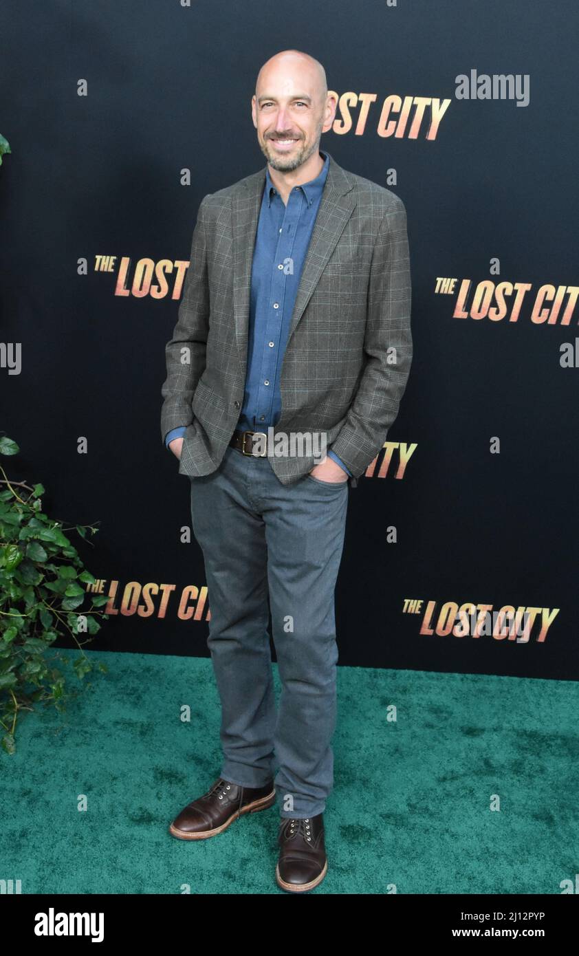 Los Angeles, California, USA 21st March 2022 Writer Oren Uziel attends ...