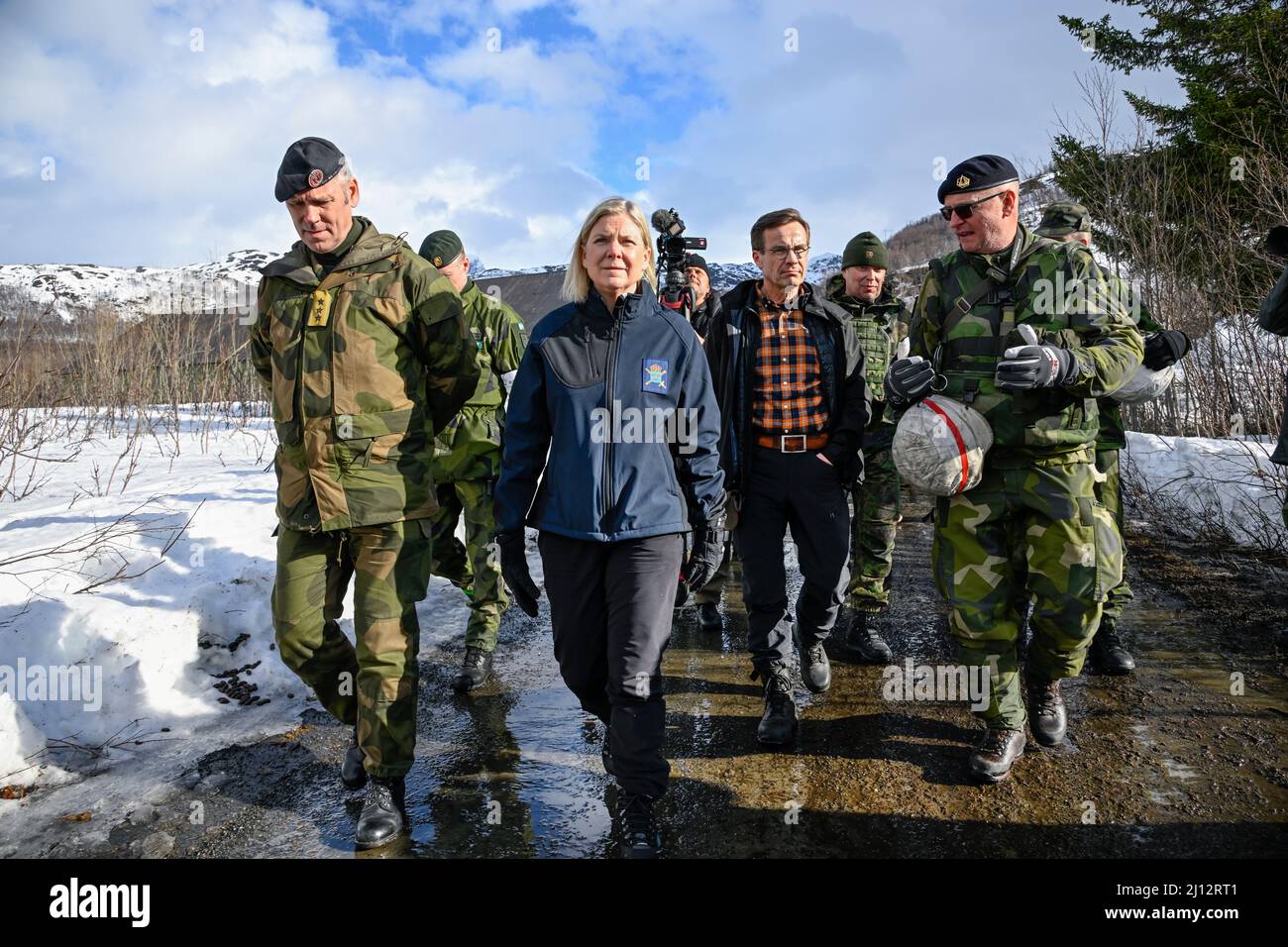 Magdalena andersson ulf kristersson hi-res stock photography and images ...