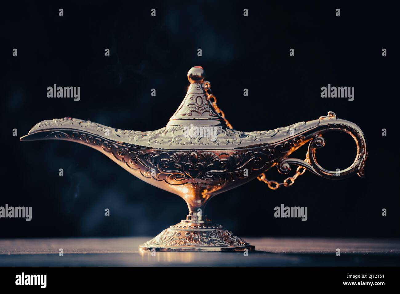 Ramadan Kareem festive greeting card for Muslim holy month with Aladdin ...