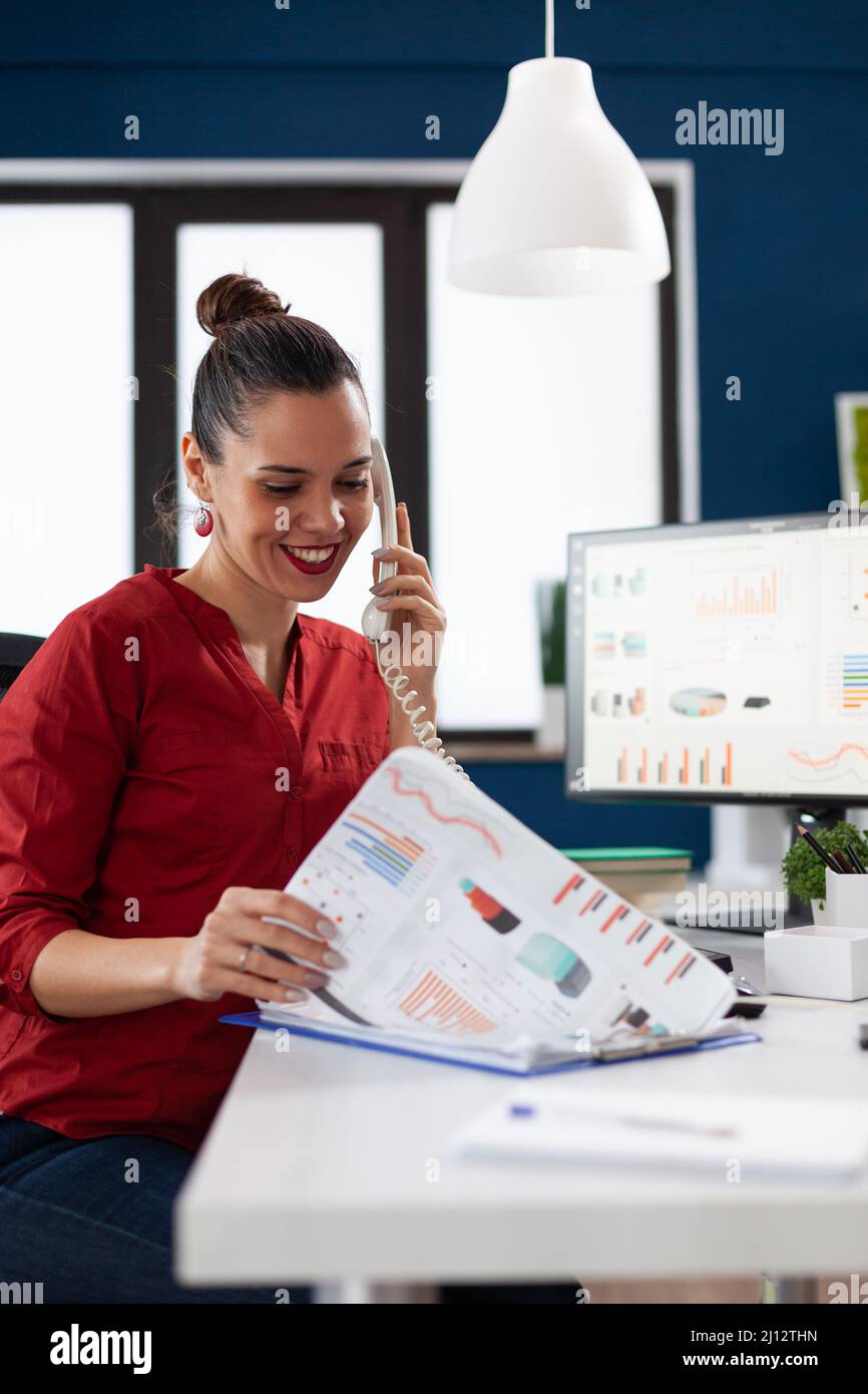Entrepreneur explaining charts on hi-res stock photography and images ...