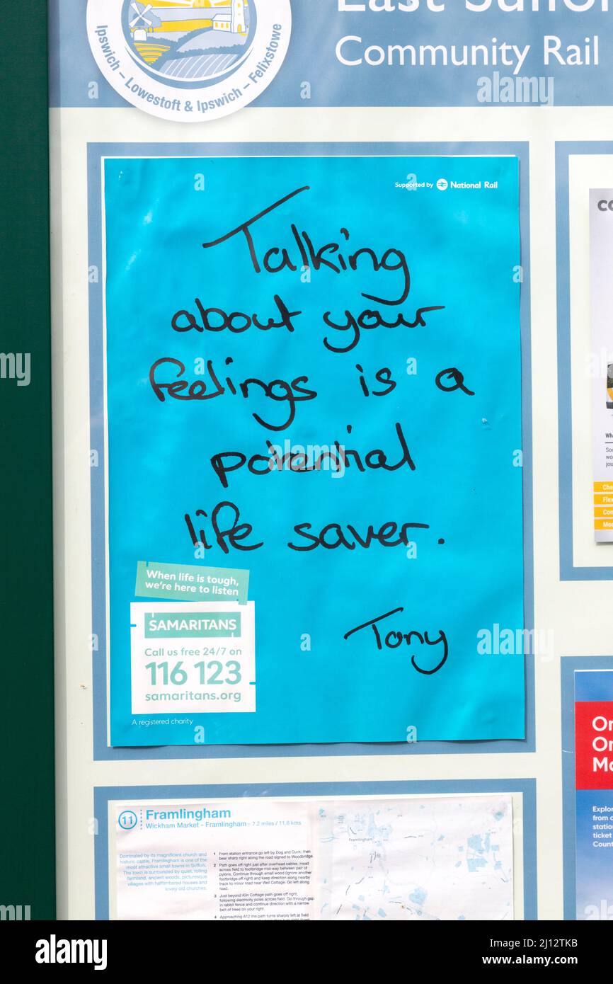 Samaritans poster hi-res stock photography and images - Alamy