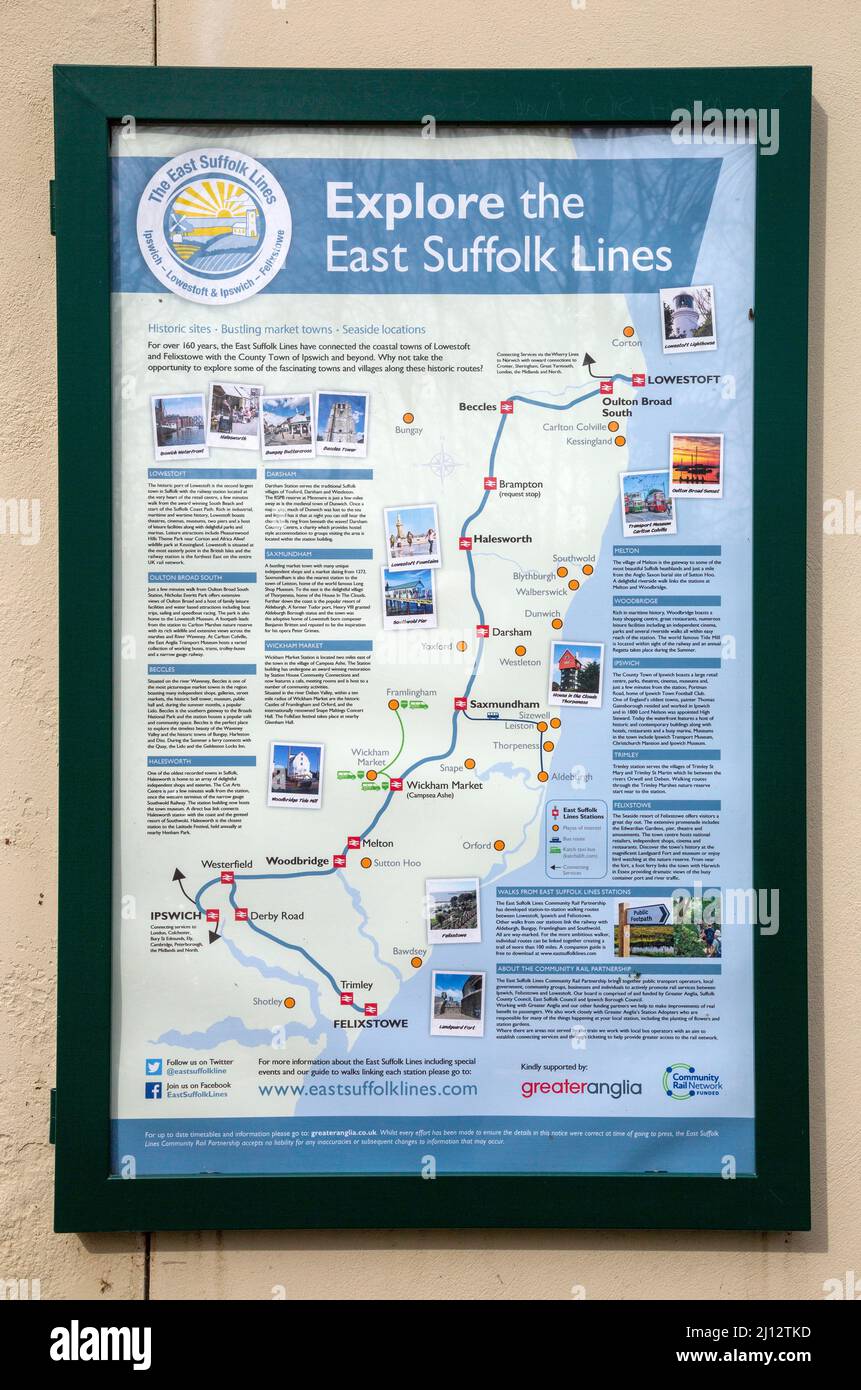 Ipswich to lowestoft lines hi-res stock photography and images - Alamy