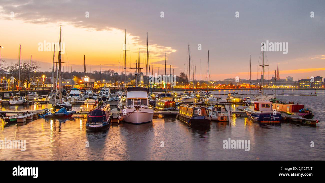Navigation way boat yard hi-res stock photography and images - Alamy