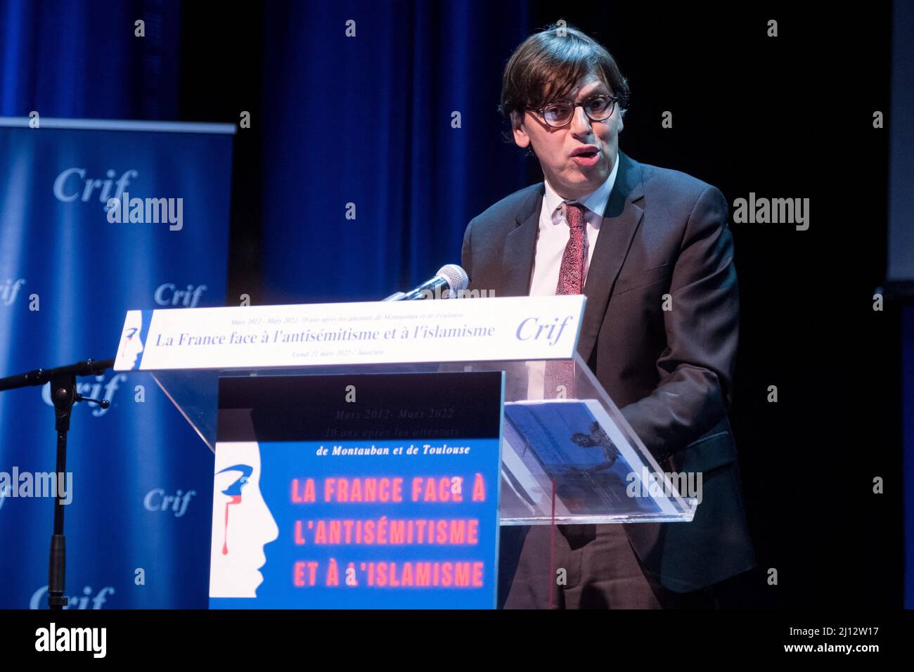 Frederic dabi general director of the ifop hi-res stock photography and ...