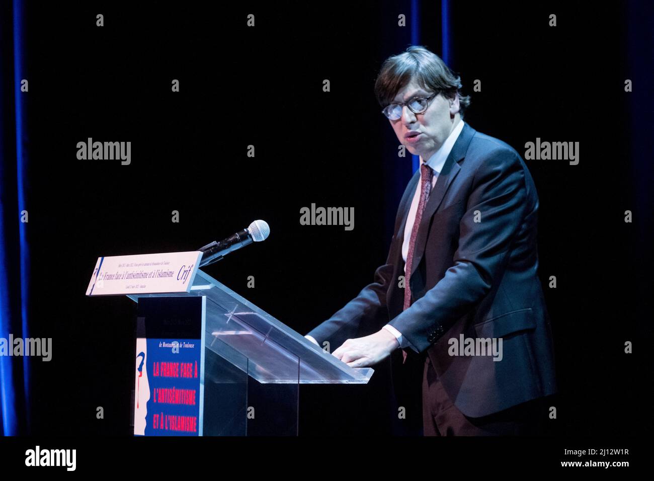 Frederic dabi general director of the ifop hi-res stock photography and ...