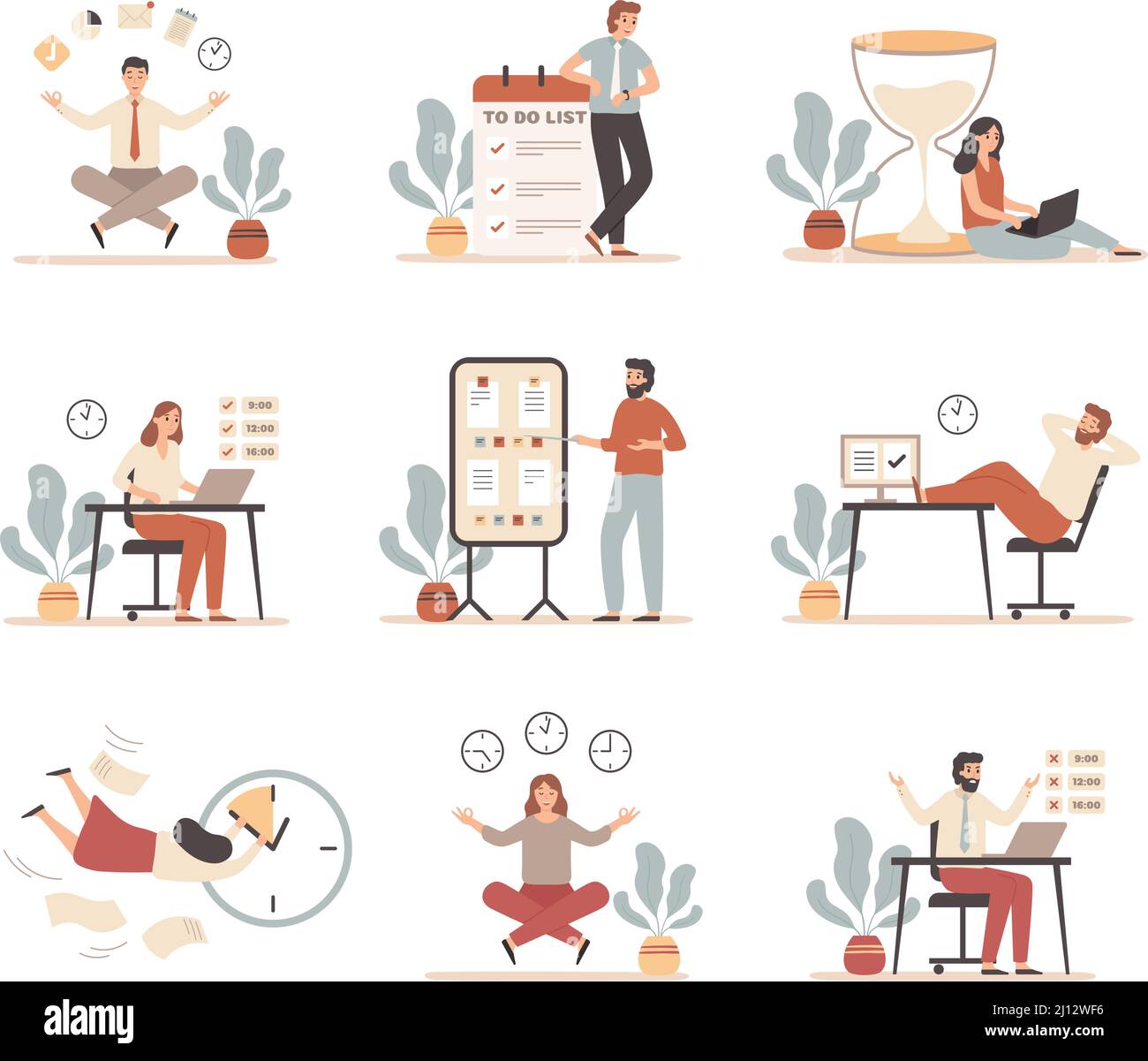 Setting goals Stock Vector Images - Alamy