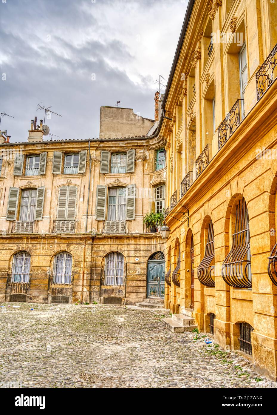 AIx-en-Provence landmarks, France Stock Photo - Alamy