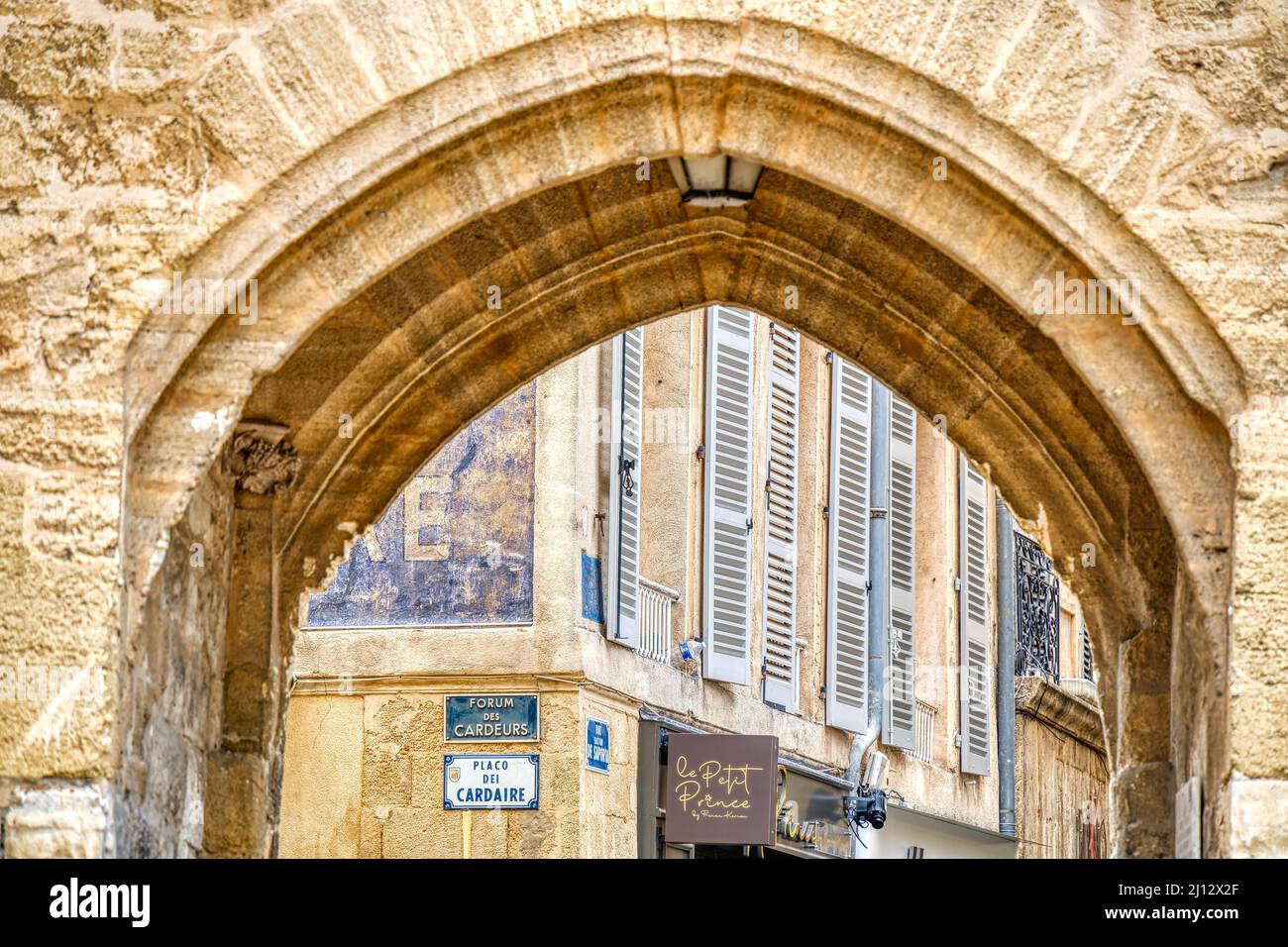 AIx-en-Provence landmarks, France Stock Photo - Alamy