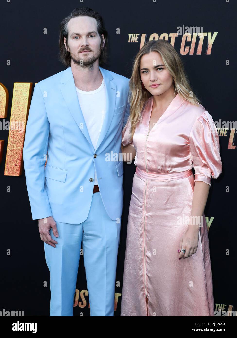 WESTWOOD, LOS ANGELES, CALIFORNIA, USA - MARCH 21: Adam Nee and Allison ...