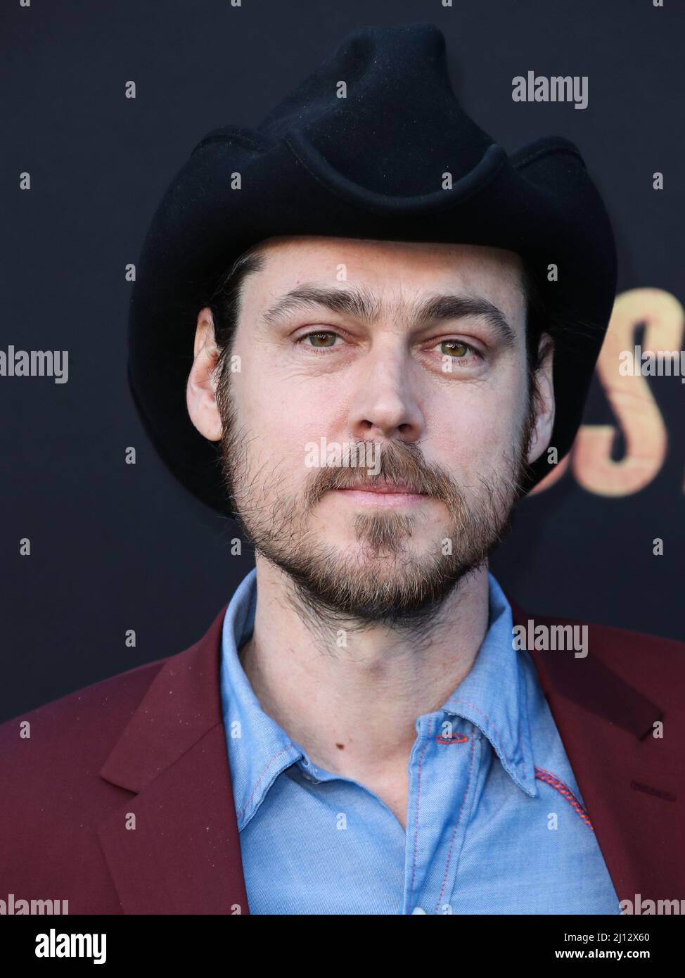 WESTWOOD, LOS ANGELES, CALIFORNIA, USA - MARCH 21: Aaron Nee arrives at ...