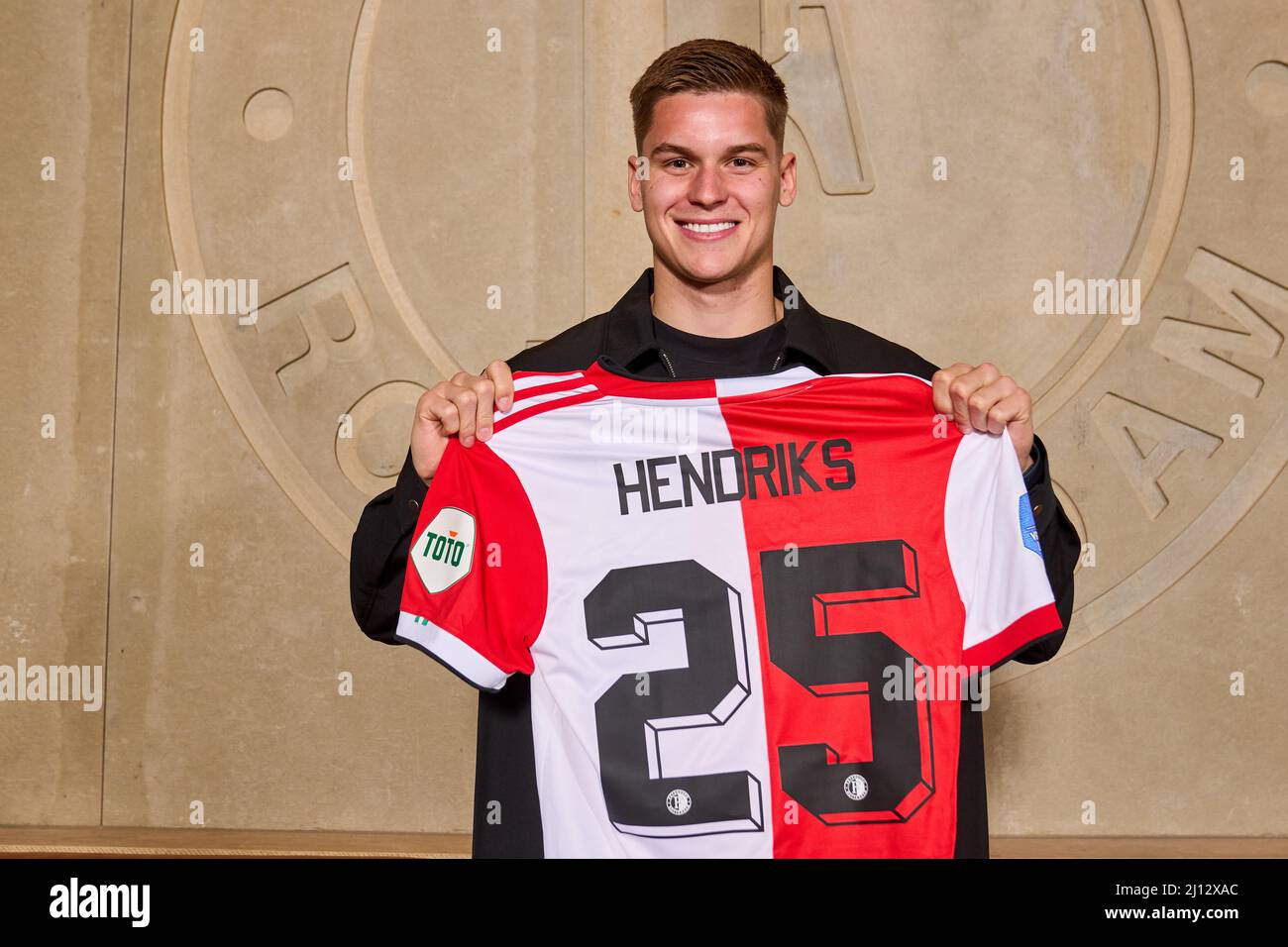 Rotterdam - Ramon Hendriks of Feyenoord during the portrait session on ...