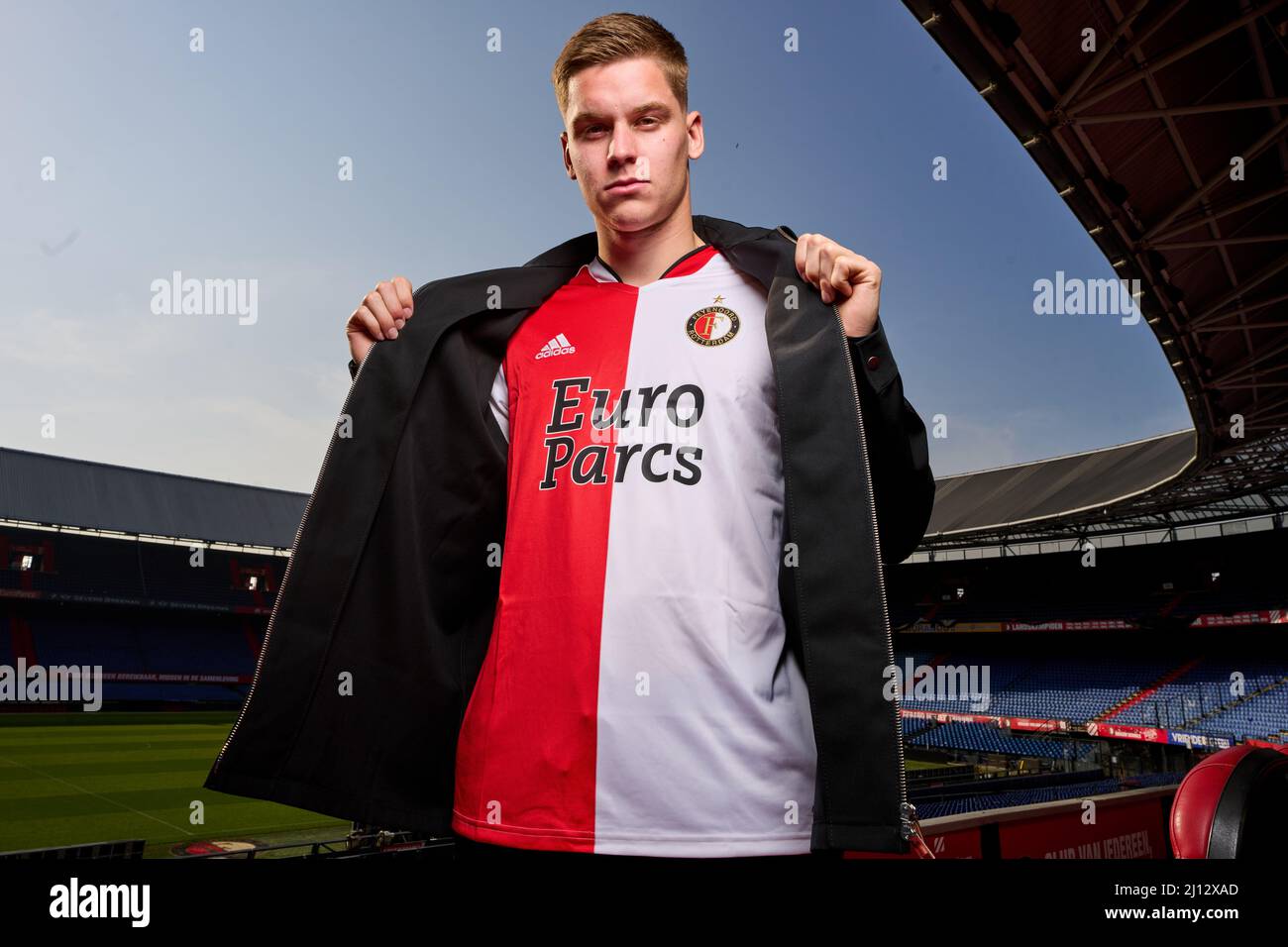 Rotterdam - Ramon Hendriks of Feyenoord during the portrait session on ...