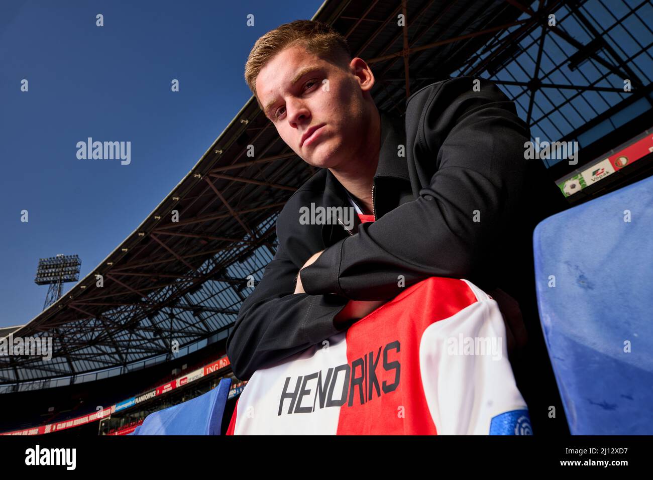 Rotterdam - Ramon Hendriks of Feyenoord during the portrait session on ...