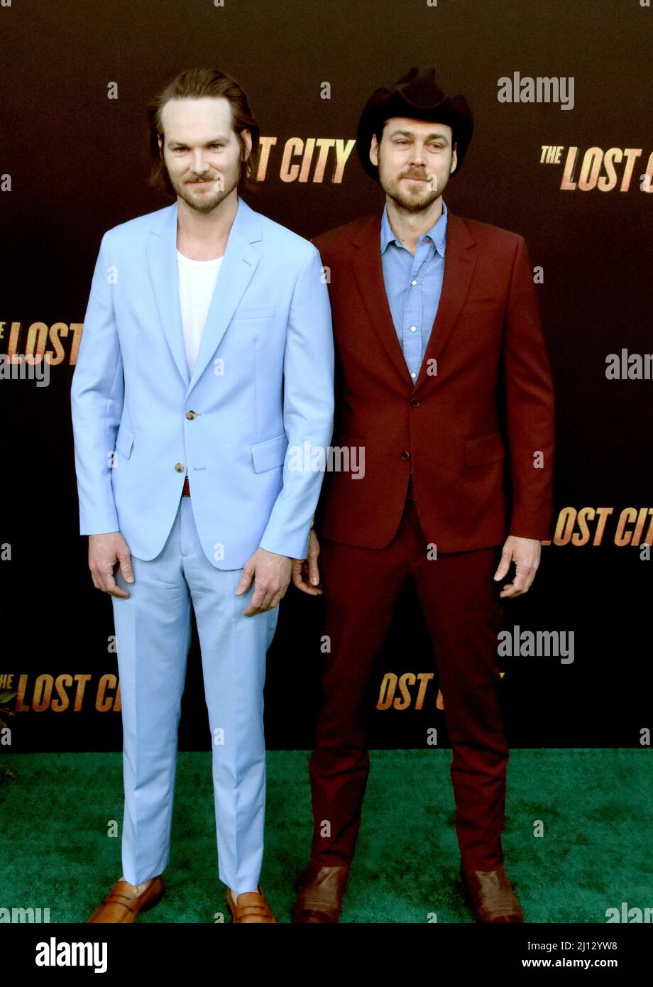 Los Angeles, California, USA 21st March 2022 Directors/Writers/Brothers ...