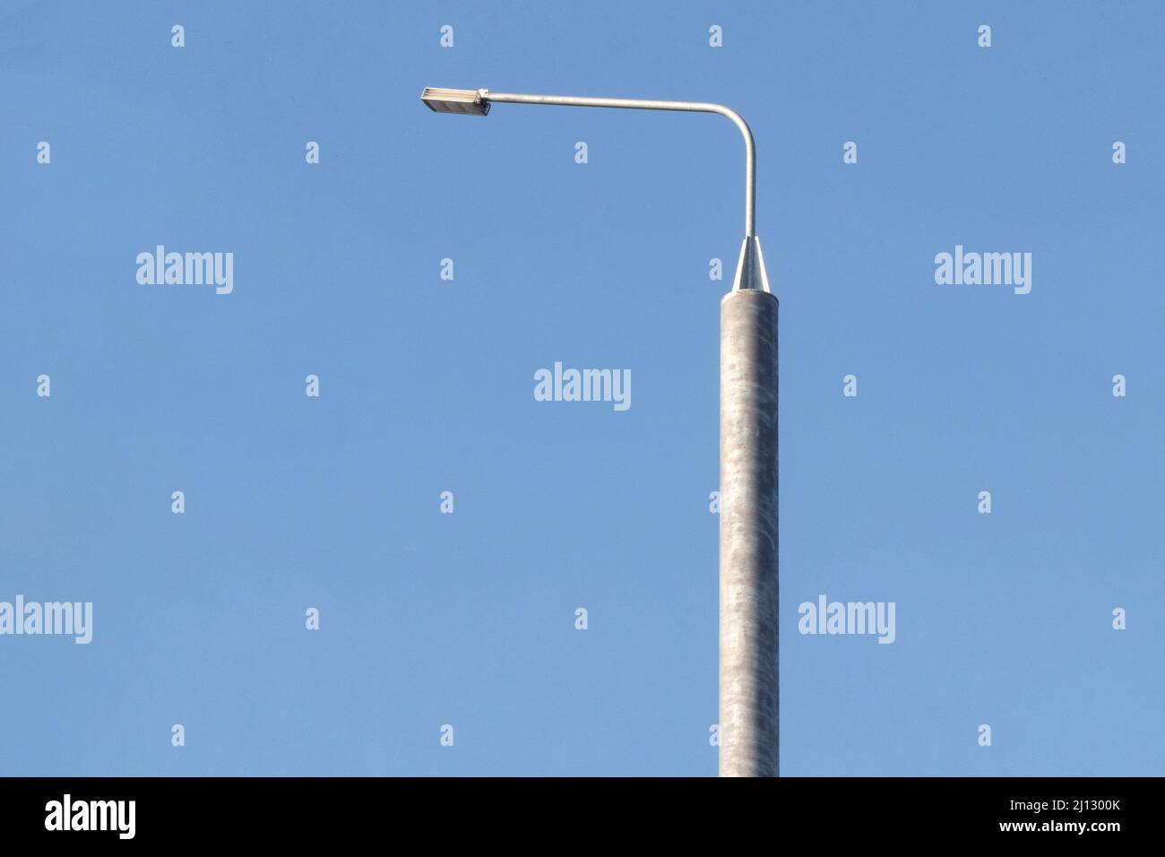 Street lamp post with LED lamp. City street lighting Stock Photo - Alamy