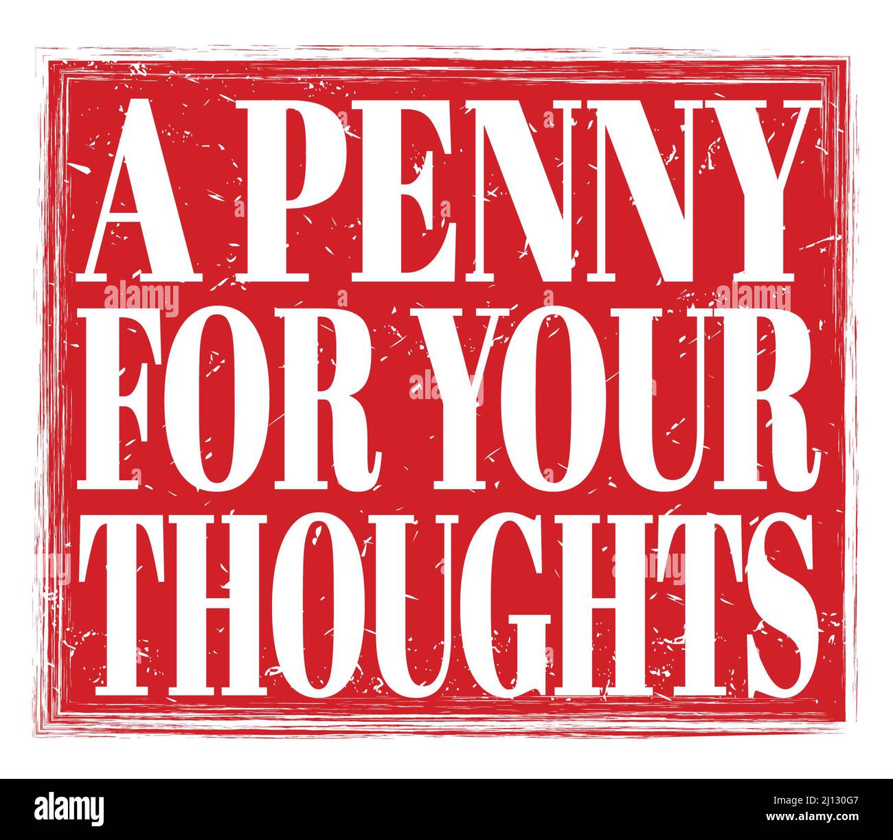 Penny for your thoughts hi-res stock photography and images - Alamy