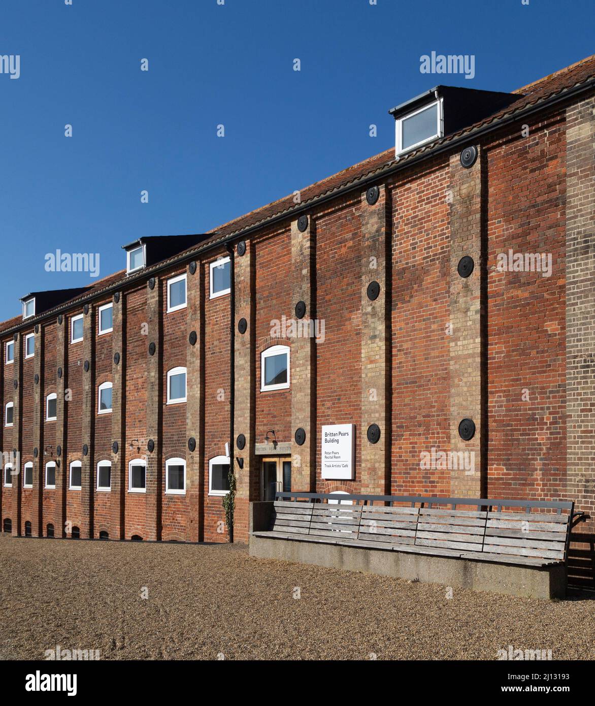 Britten Pears building opened 1979 in converted industrial buildings ...