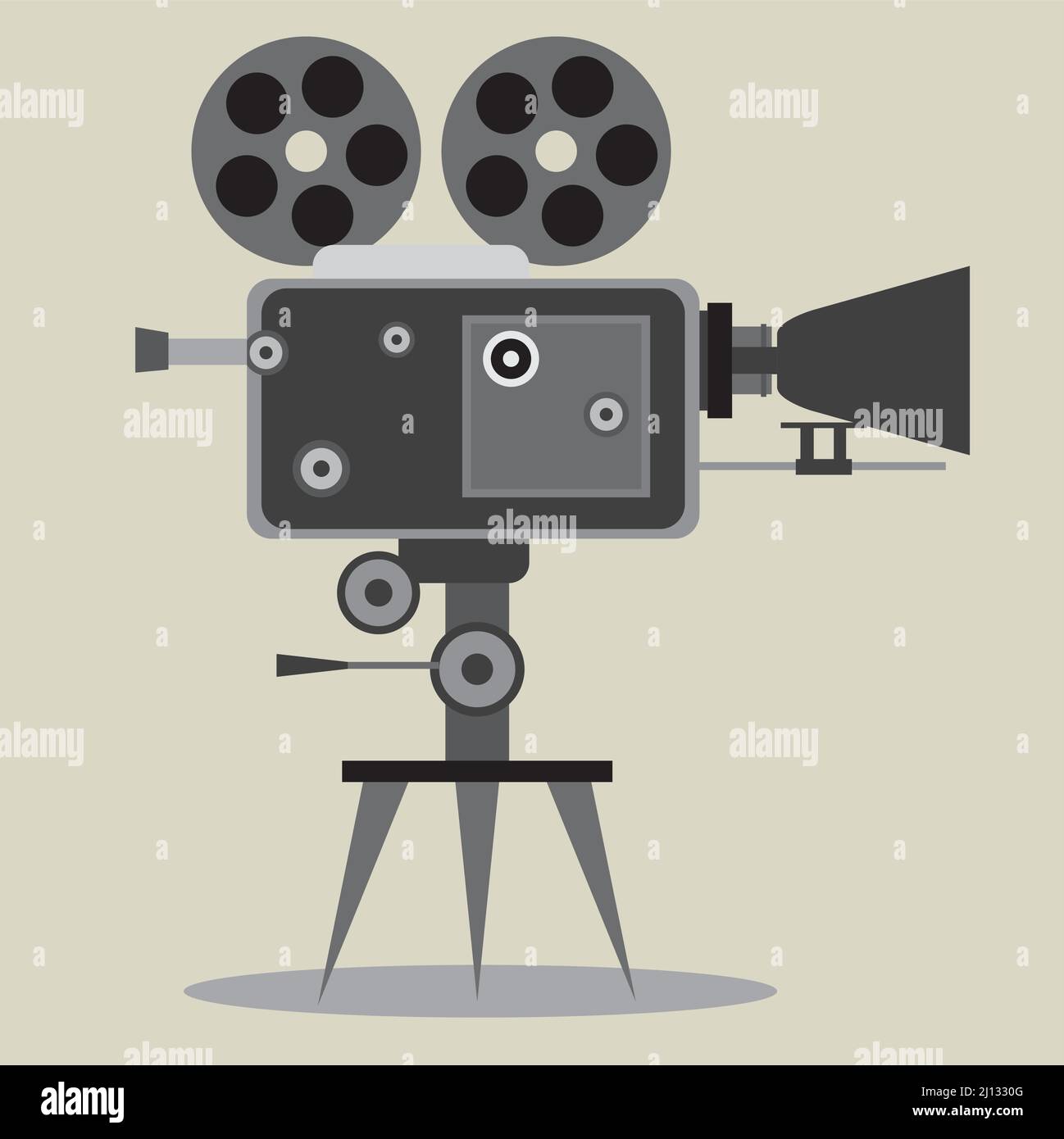 Vintage technology poster Stock Vector Images - Alamy