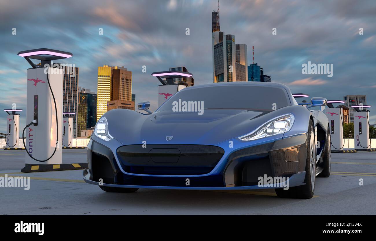 Electric hypercar hi-res stock photography and images - Alamy