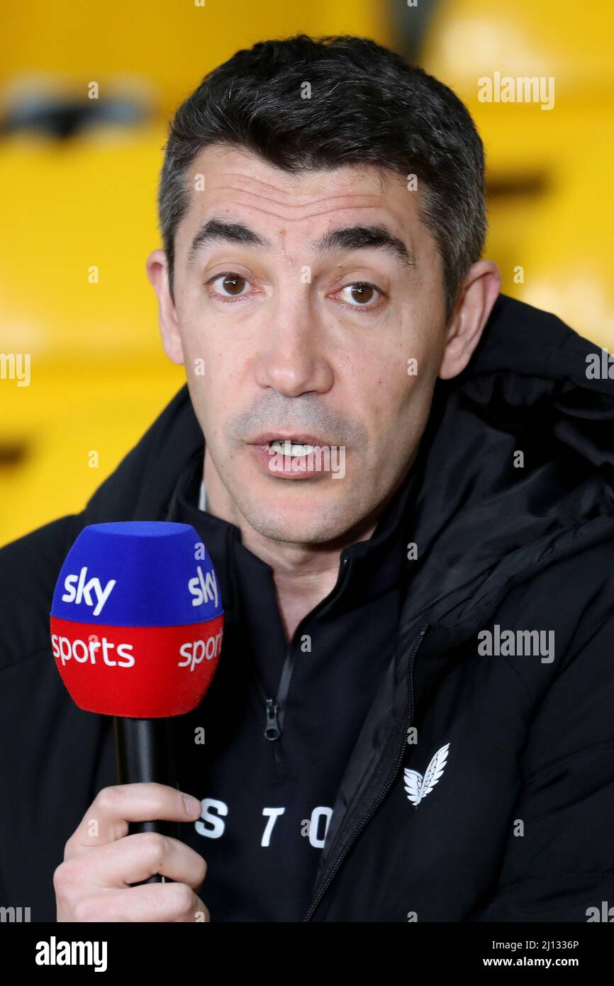 BRUNO LAGE, WOLVERHAMPTON WANDERERS FC MANAGER, 2022 Stock Photo - Alamy