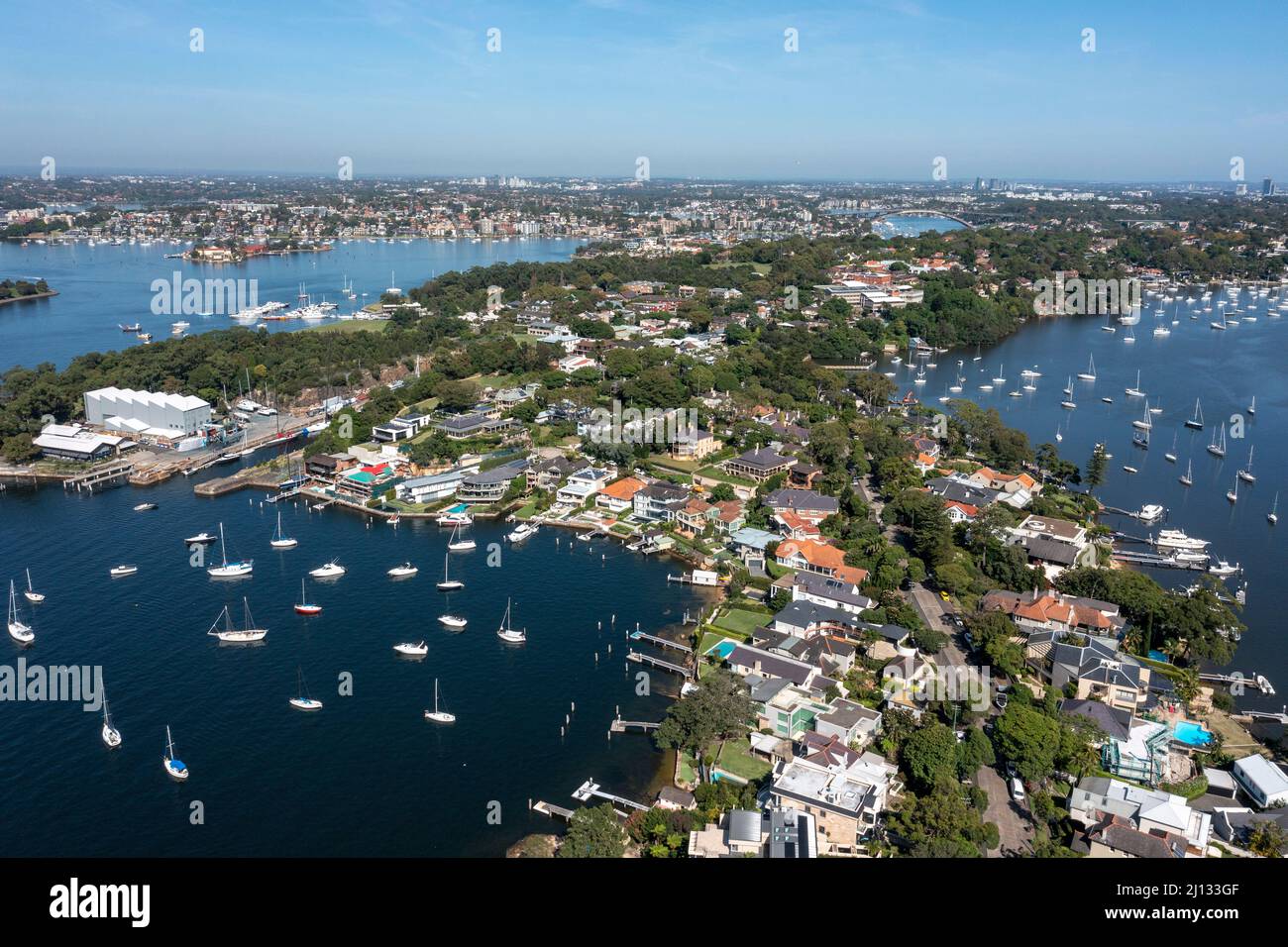 The Sydney suburb of Woolwich between the Parramatta and Lane Cove ... The Sydney suburb of Woolwich between the Parramatta and Lane Cove ...
