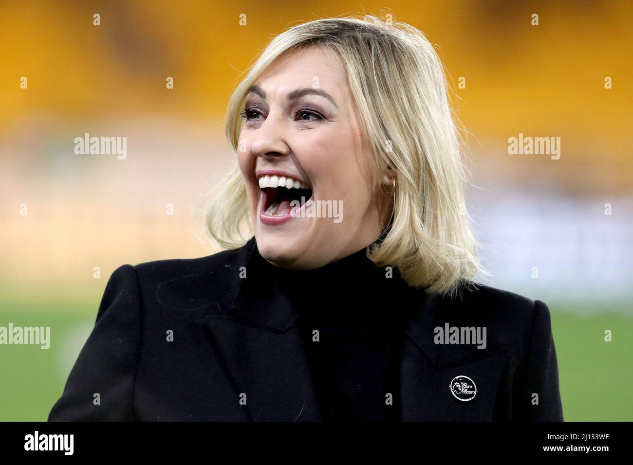KELLY CATES, SKY SPORTS PRESENTER, 2022 Stock Photo - Alamy