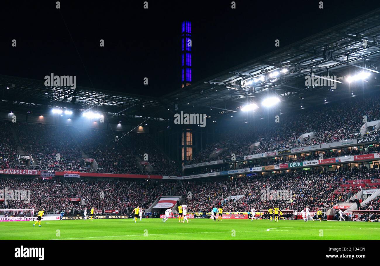 Bundesliga, Rhein Energie Stadium Cologne: 1. FC Köln vs Borussia ...