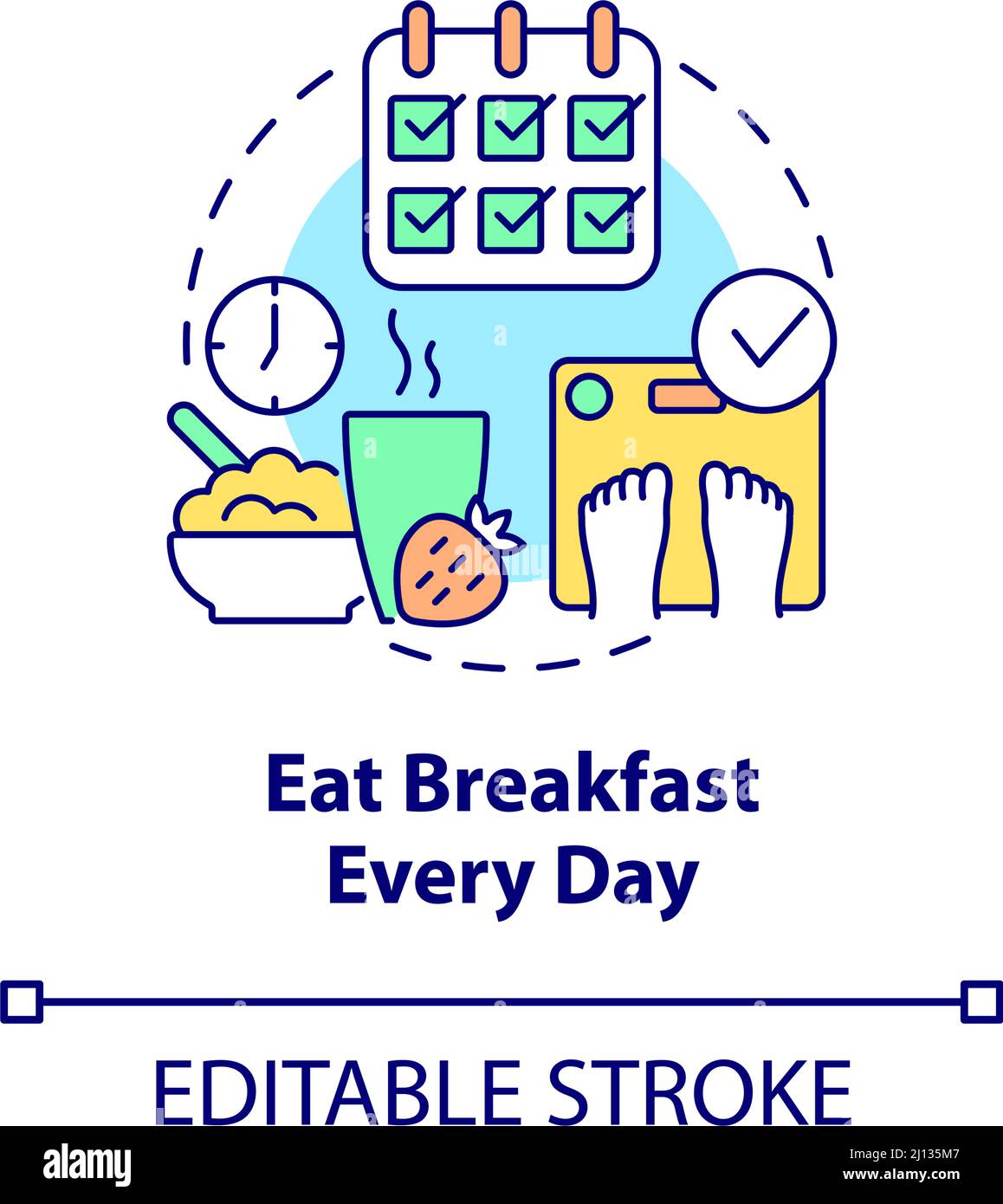 Maintain weight Stock Vector Images - Alamy