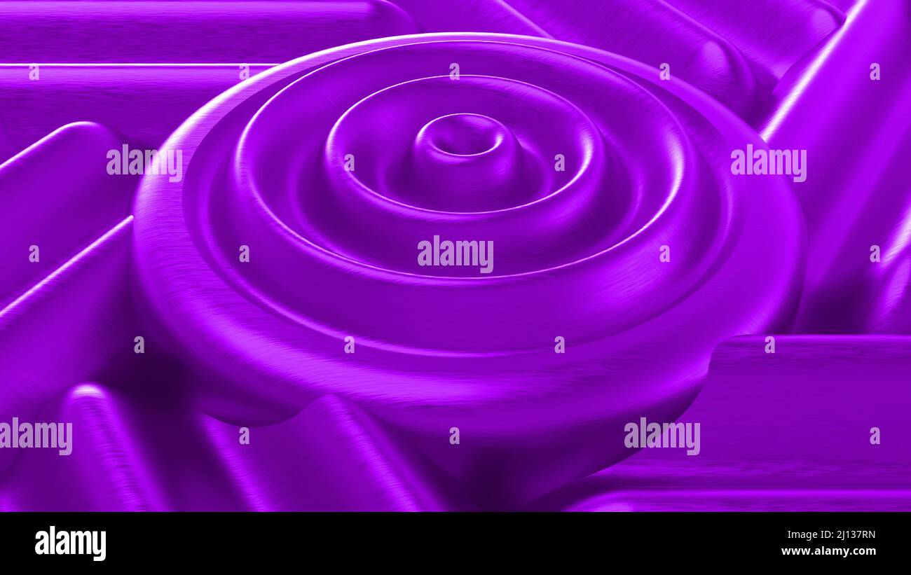 background purple 4k circular pattern metallic texture illustration 3d ...