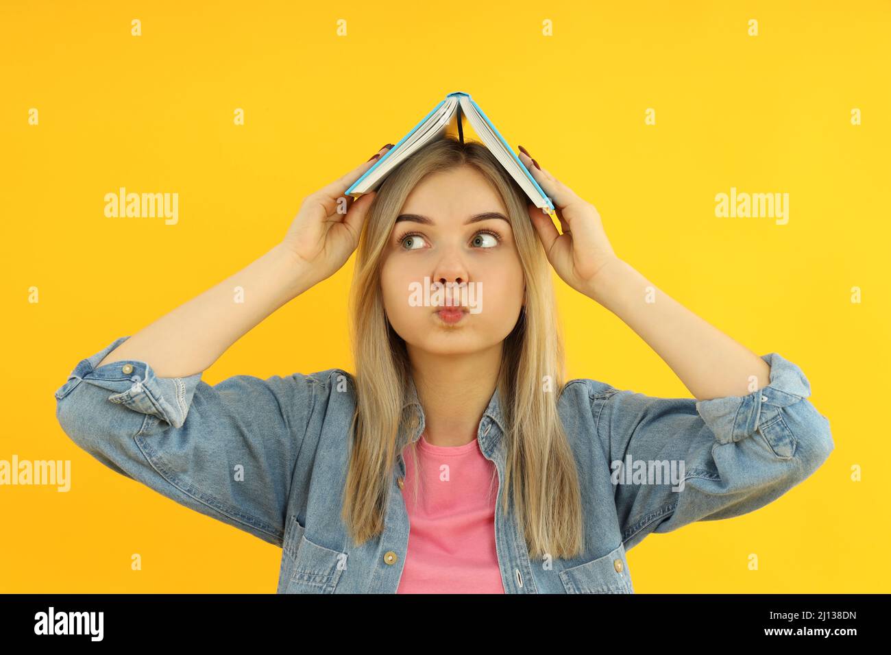 Student happy with exam paper classroom hi-res stock photography and ...
