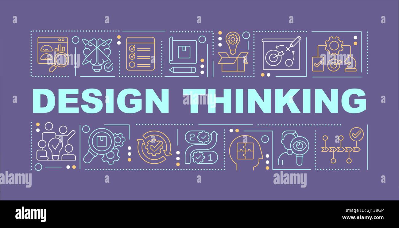 Thinking word cloud illustration tag Stock Vector Images - Alamy