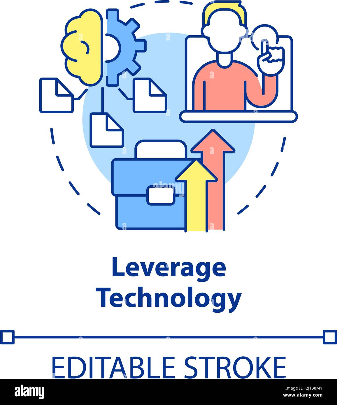 Leverage technology concept icon Stock Vector Image & Art - Alamy Leverage technology concept icon Stock Vector Image & Art - Alamy