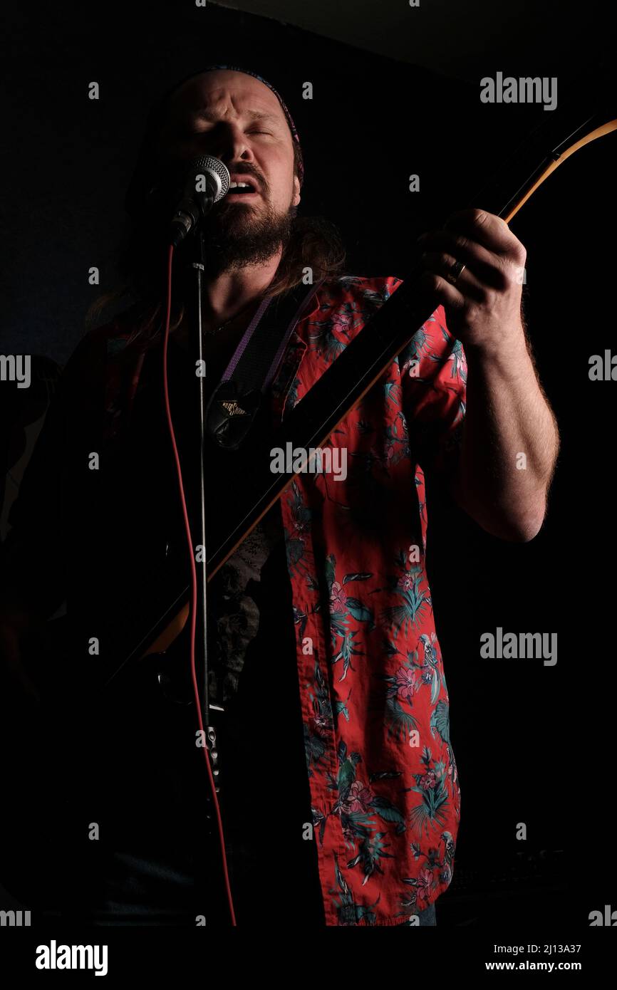 Jay Walker - Bass Guitar and Backing Vocals for SymhaTree Stock Photo ...