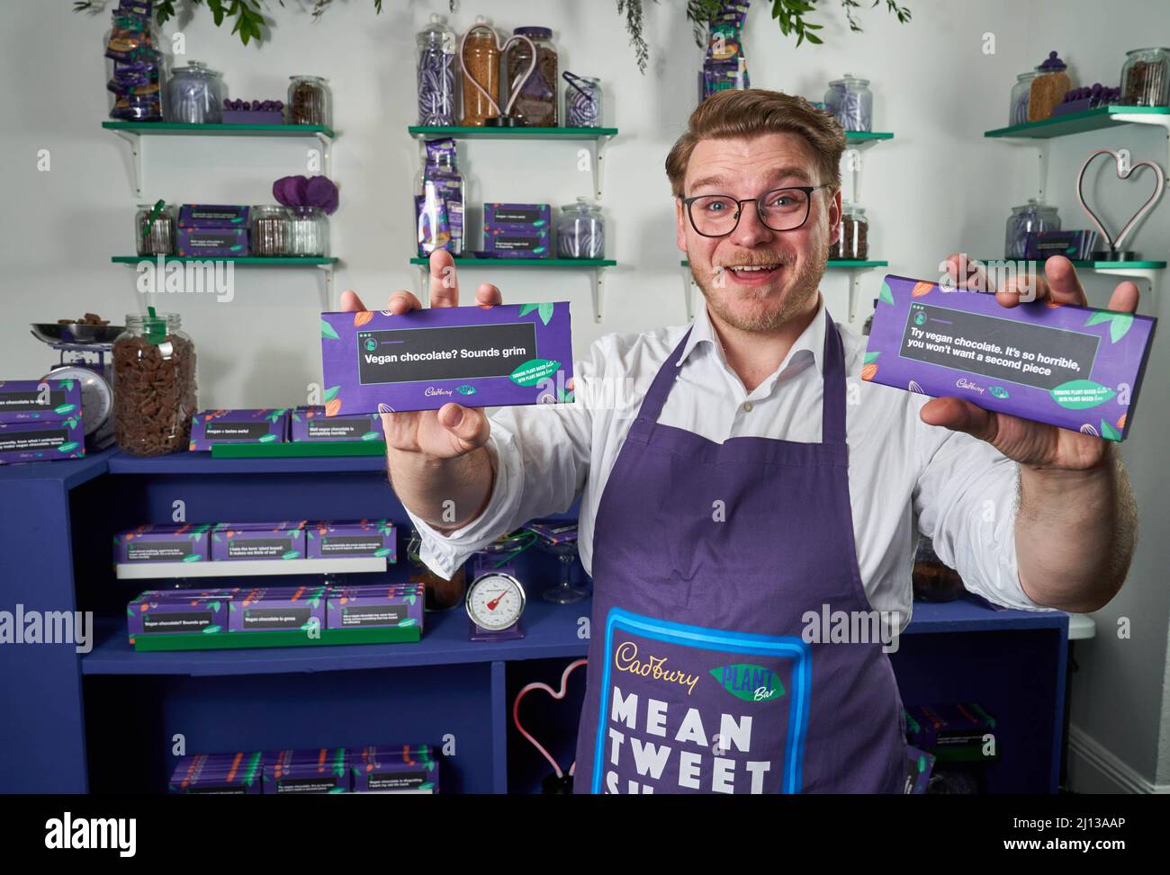 EDITORIAL USE ONLY Henry Lawes at the opening of Cadbury's 'Mean ...