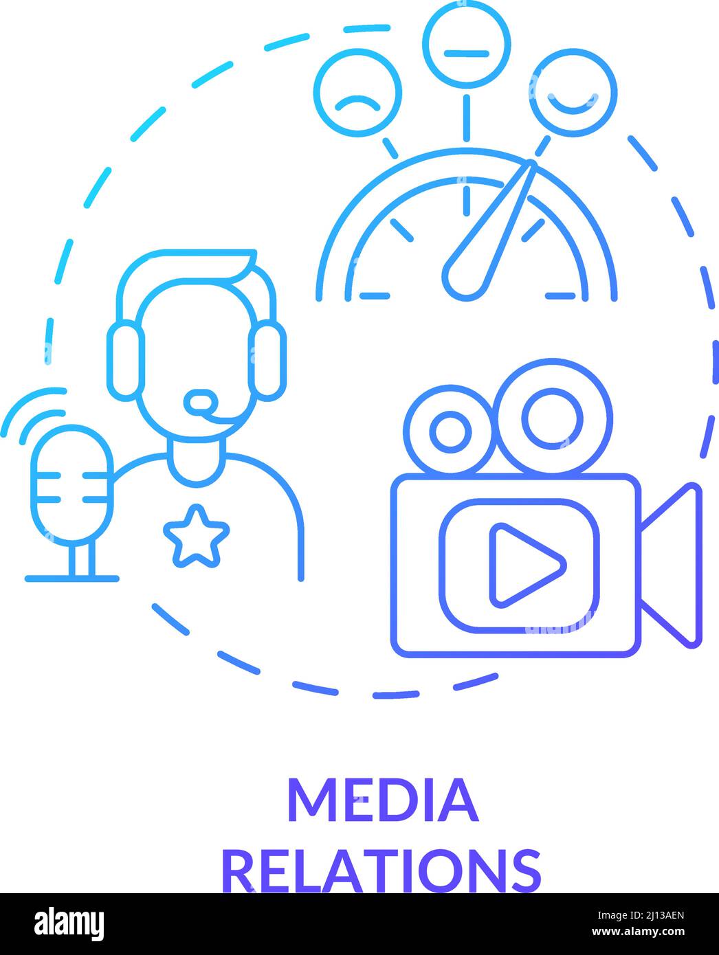 Press public relation Stock Vector Images - Alamy