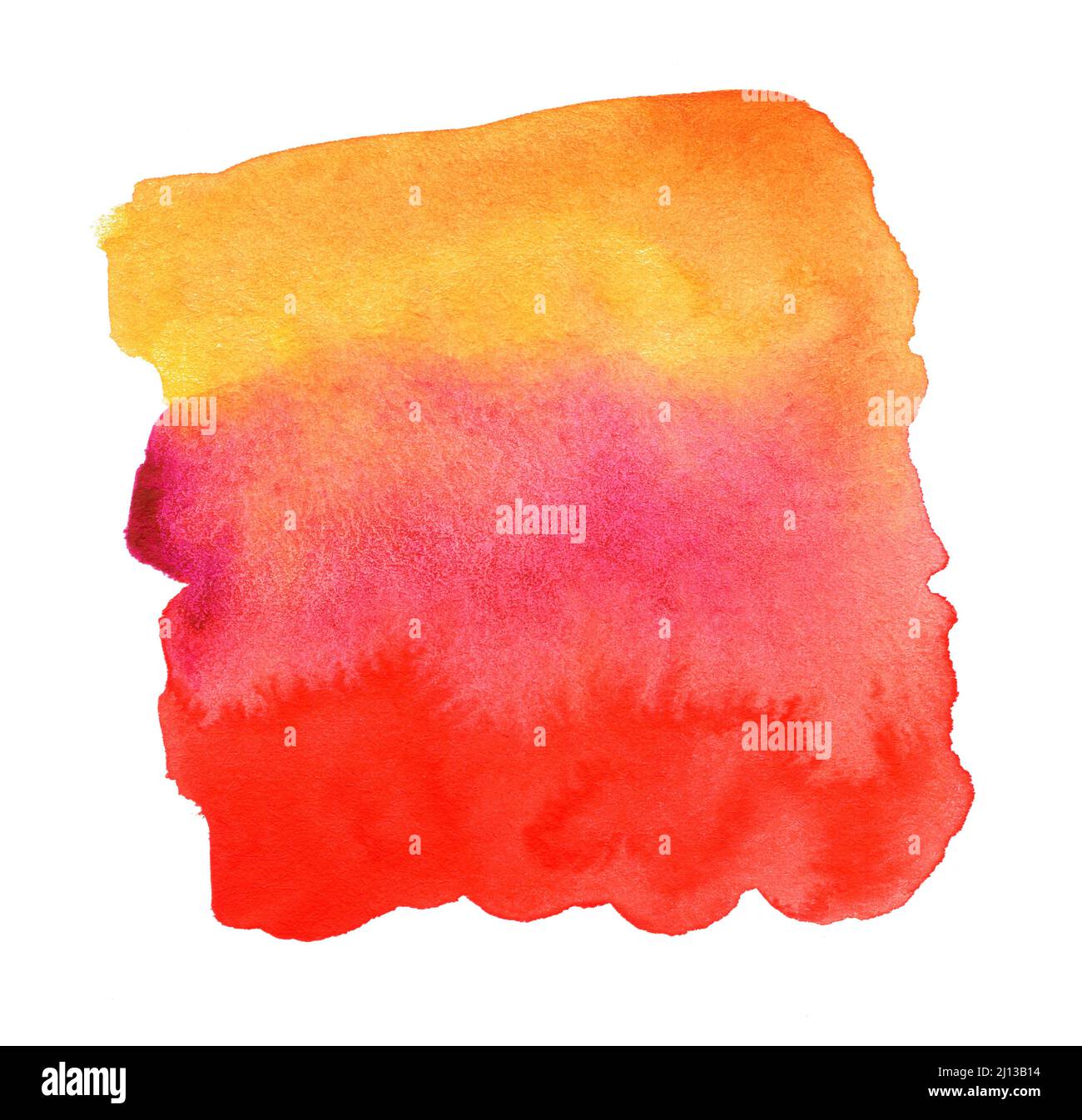 Hand drawn colorful watercolor spot. Abstract watercolor background ...