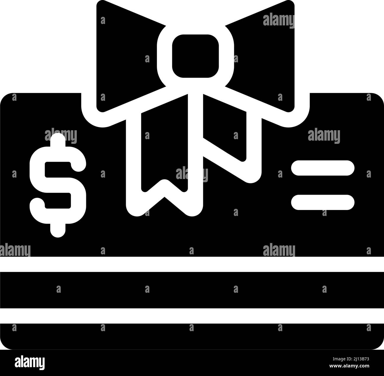 Present sale card glyph Cut Out Stock Images & Pictures - Alamy