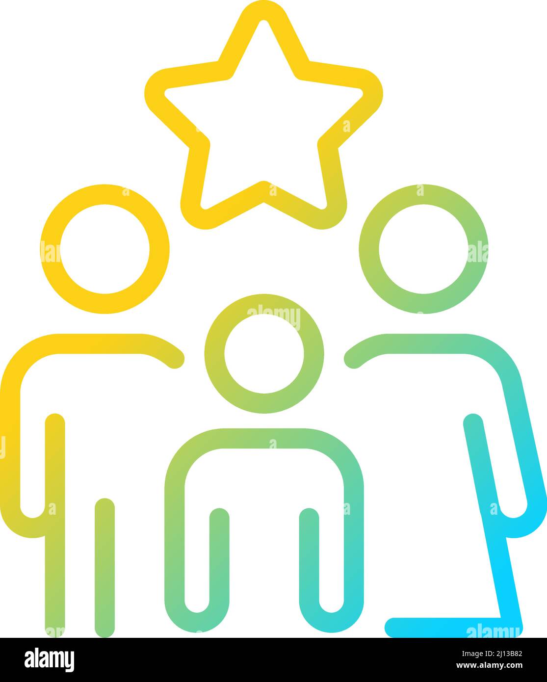 Family bonus gradient linear vector icon Stock Vector Image & Art - Alamy