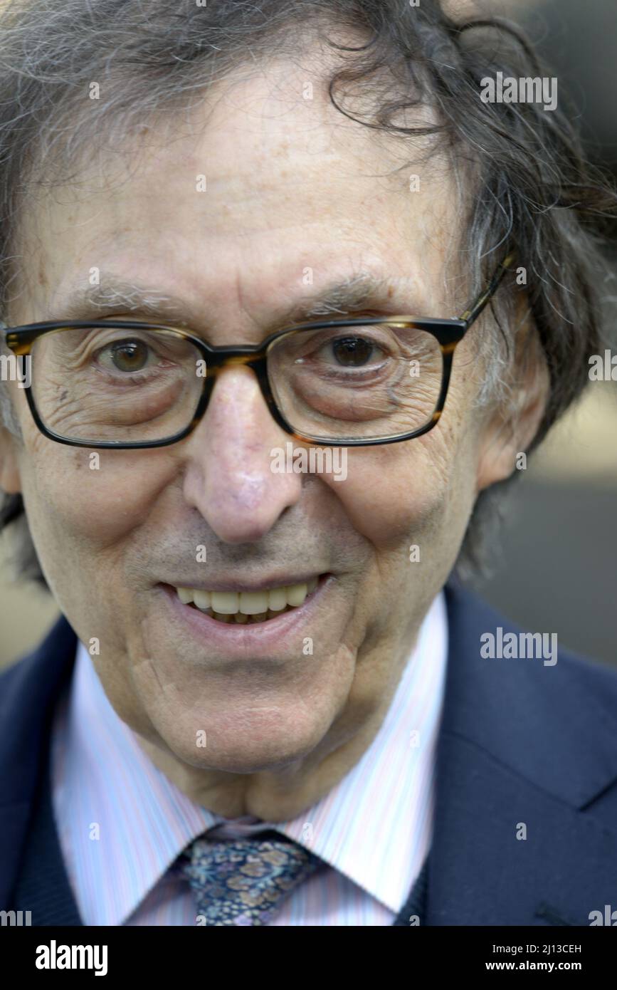 Don Black OBE - lyricist - attending the Memorial Service for Dame Vera ...