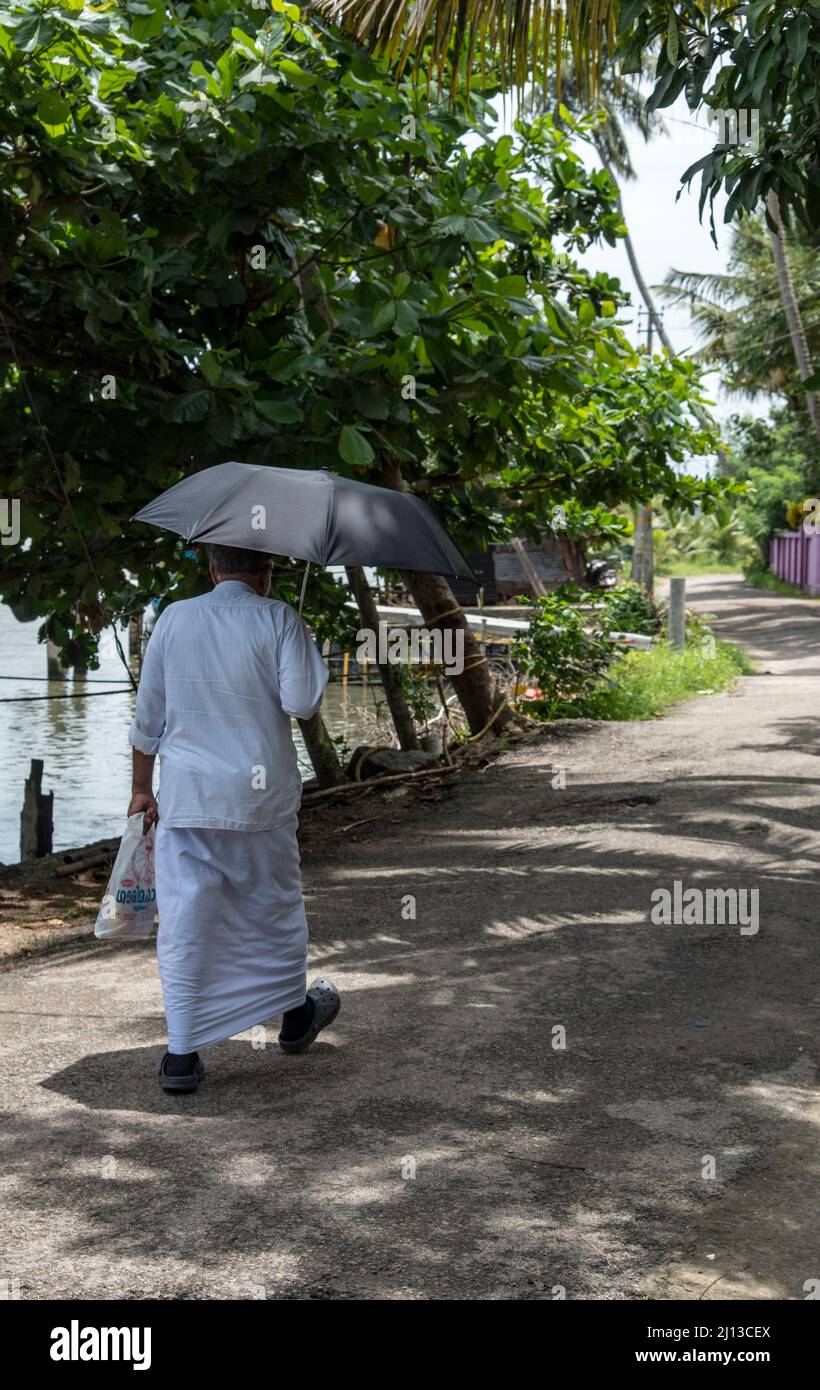 A local man in Kerala, India Stock Photo - Alamy