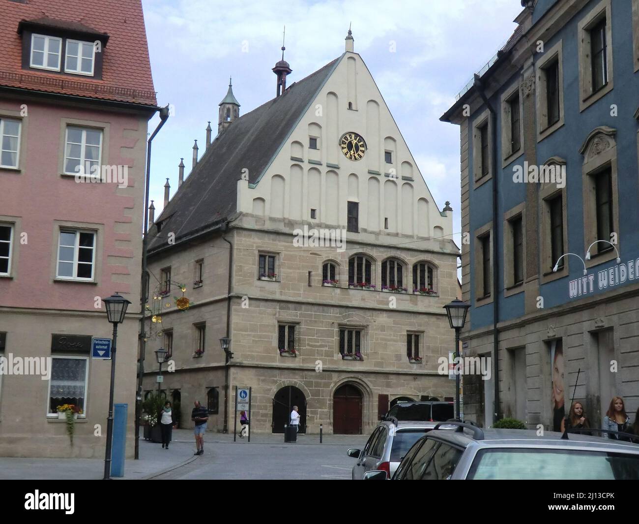 The old town of Weissenburg is one of the most impressive town centers ...